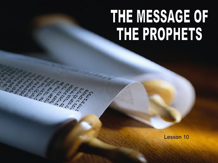 10 Prophets Message Sef Eng