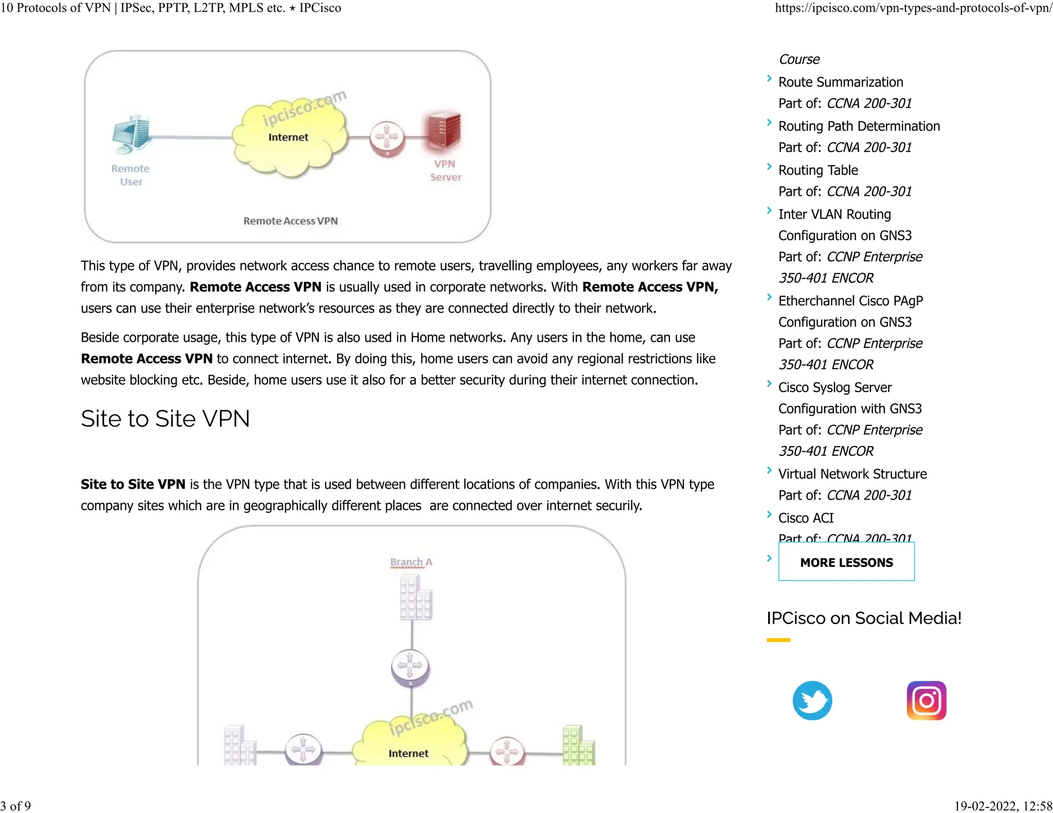 10 Protocols of VPN IPSec, PPTP, L2TP, MPLS etc. ⋆ IPCisco.pdf