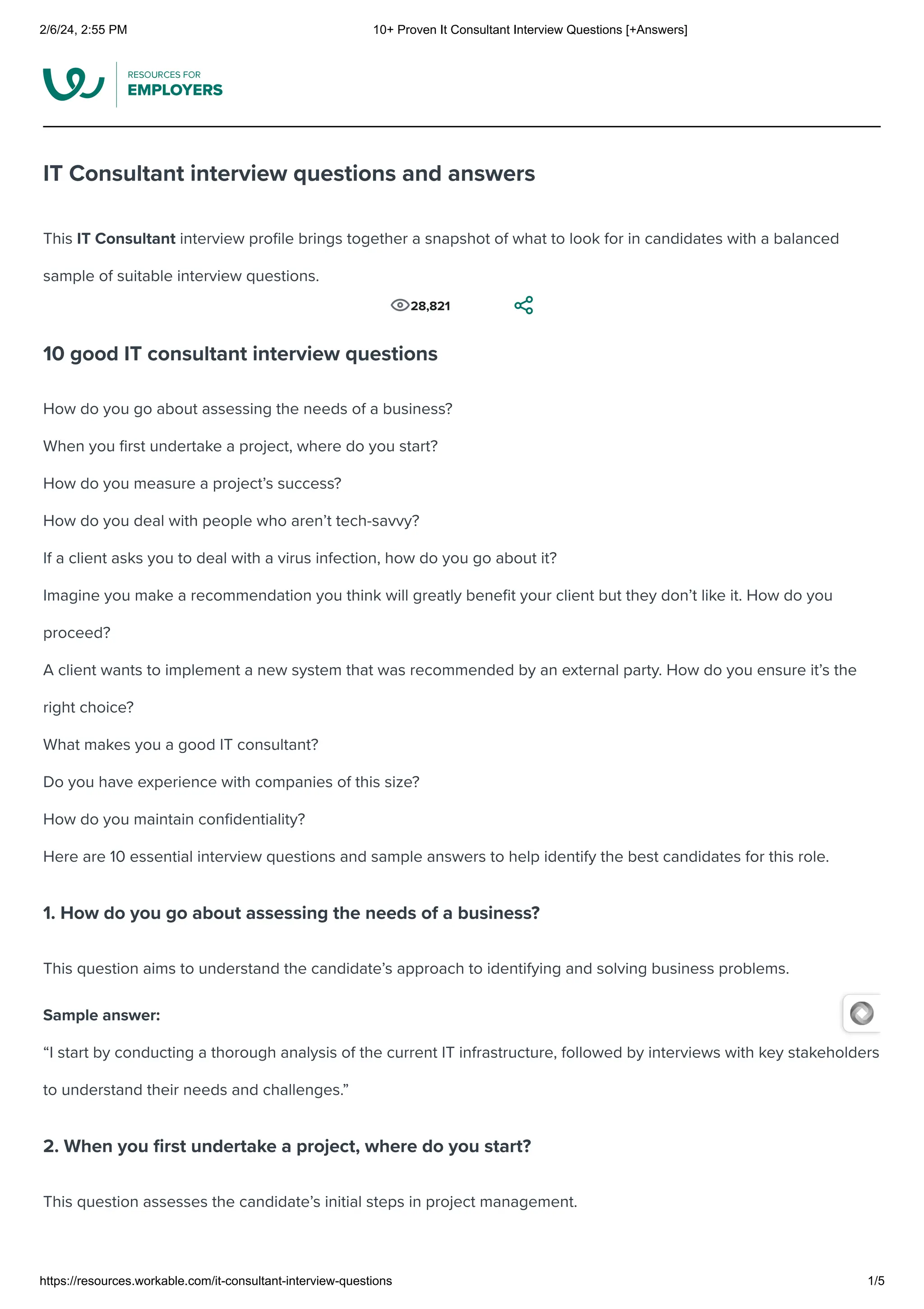 10+ Proven It Consultant Interview Questions [+Answers].pdf