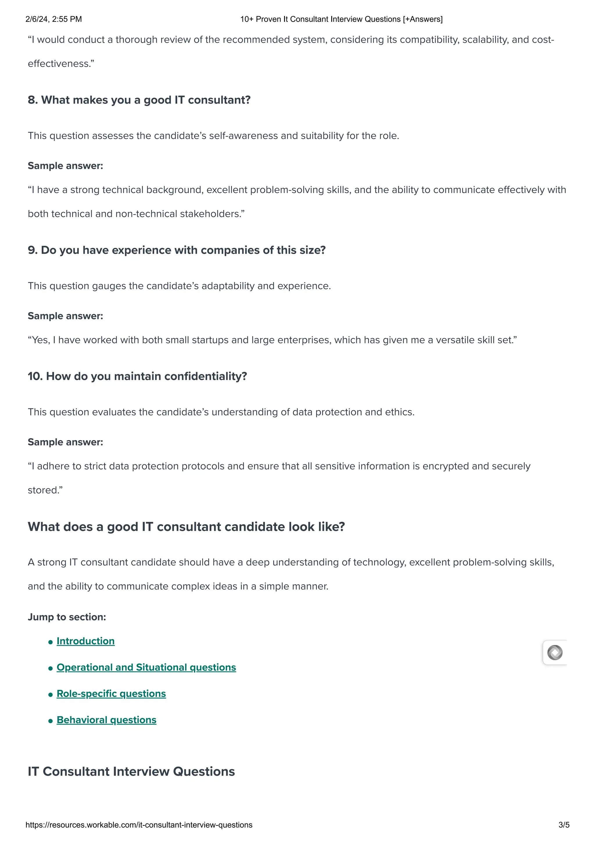 10+ Proven It Consultant Interview Questions [+Answers].pdf