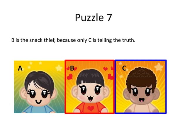10 Puzzles Brief (with solutions) | PPTX