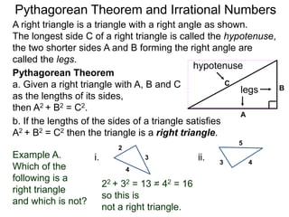 Irrational Root Theorem