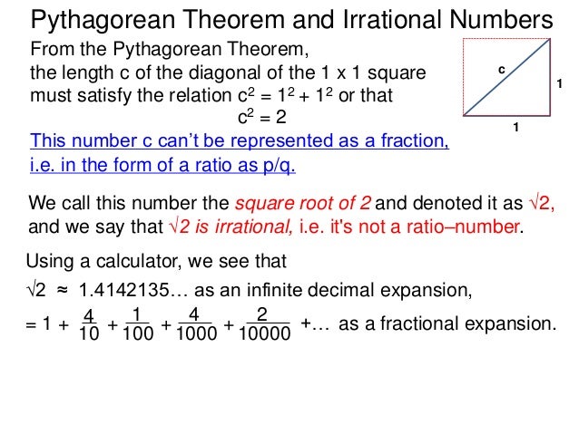 Irrational Root Theorem