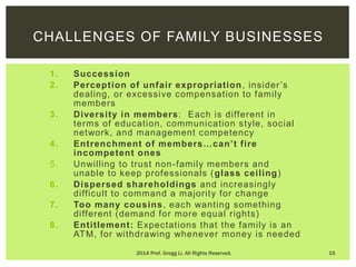 10 Great Questions for Family Business Governance | PPTX