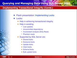 10 qmds2005 session14 | PPS
