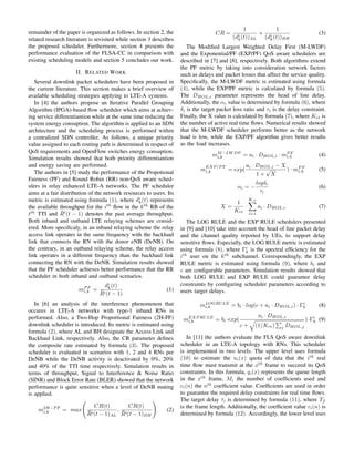 QoS-aware scheduling in LTE-A networks with SDN control | PDF