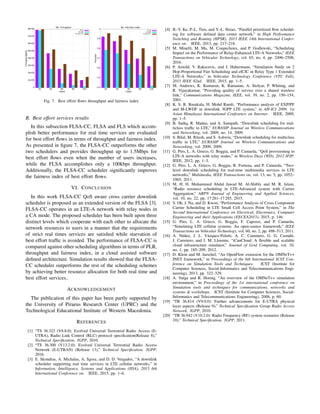 QoS-aware scheduling in LTE-A networks with SDN control | PDF