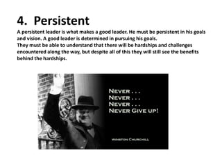 10 Qualities of a Leader | PPTX