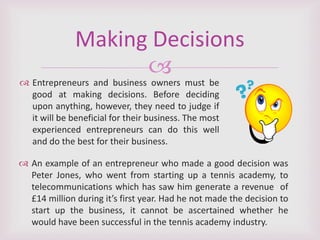 10 qualities of an entrepreneur | PPTX