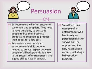 10 qualities of an entrepreneur | PPTX