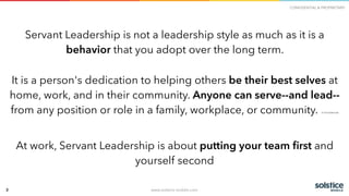 10 Qualities of a Servant Leader | PPT