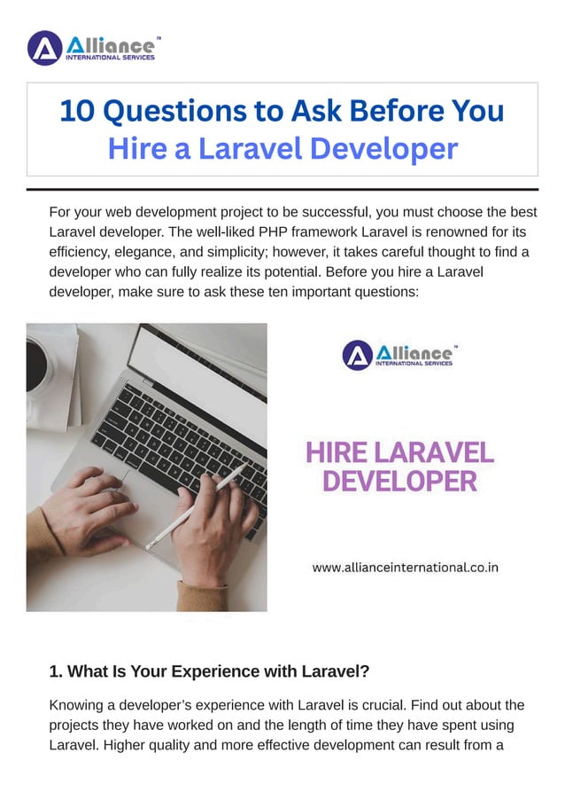 10 Questions to Ask Before You Hire a Laravel Developer.pdf