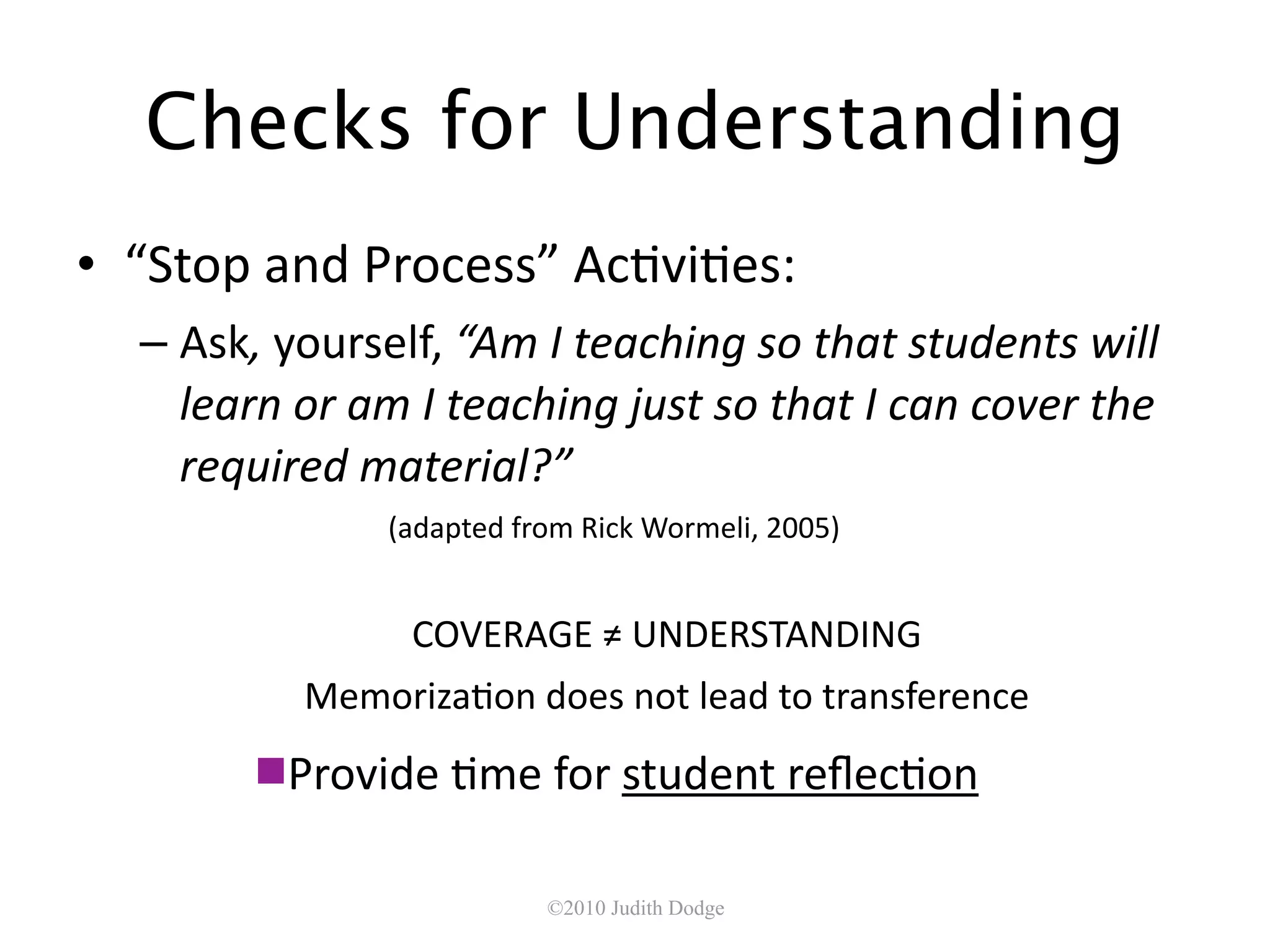 10 quick formative assessments | PPT