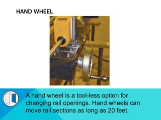 Rail Options for Fast Changeover | PPTX
