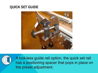 Rail Options for Fast Changeover | PPTX