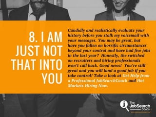 10 real reasons why hiring professionals & recruiters don't call you ...