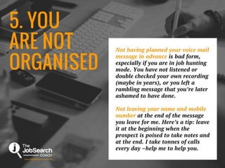 10 real reasons why hiring professionals & recruiters don't call you ...