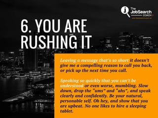 10 real reasons why hiring professionals & recruiters don't call you ...