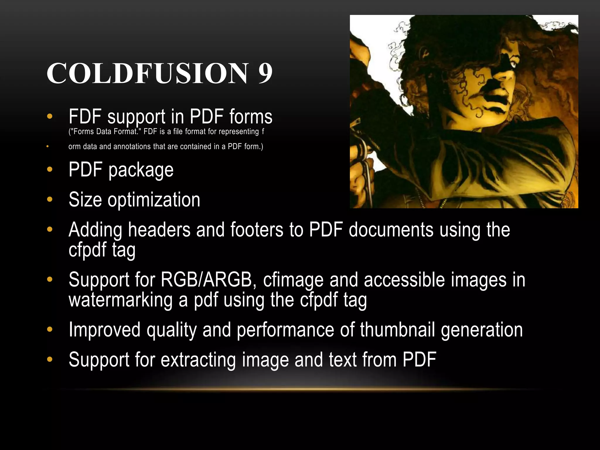 10 Reasons ColdFusion PDFs should rule the world | PPT