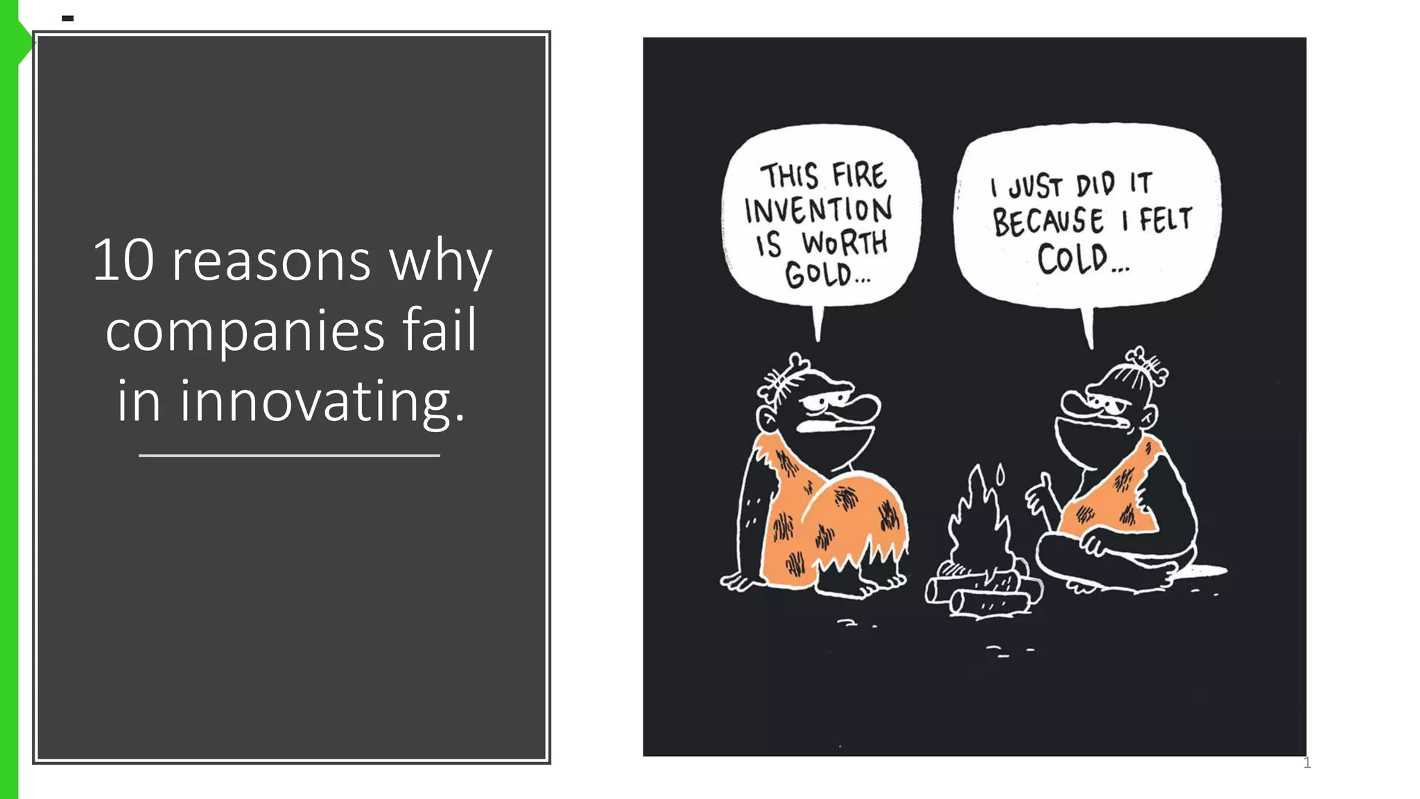 10 reasons why companies fail to innovate | PPT