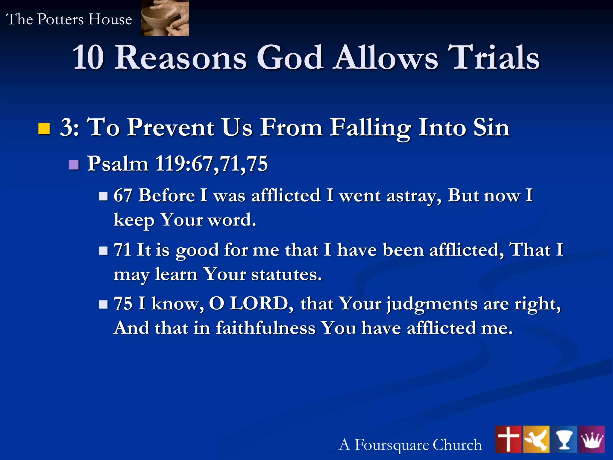 10 reasons God allows trials | PDF