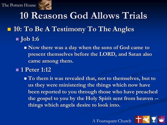 10 reasons God allows trials | PDF | Christianity | Religion & Spirituality