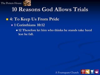 10 reasons God allows trials | PDF