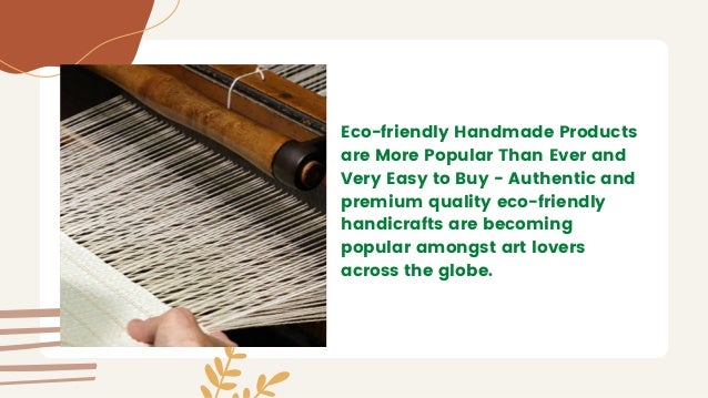 10 Reasons The World Is Buying Handmade Products | PDF | Arts and ...