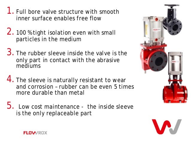 10 Reasons to choose Flowrox pinch valves