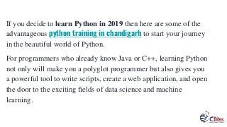 10 reasons to learn python in 2019