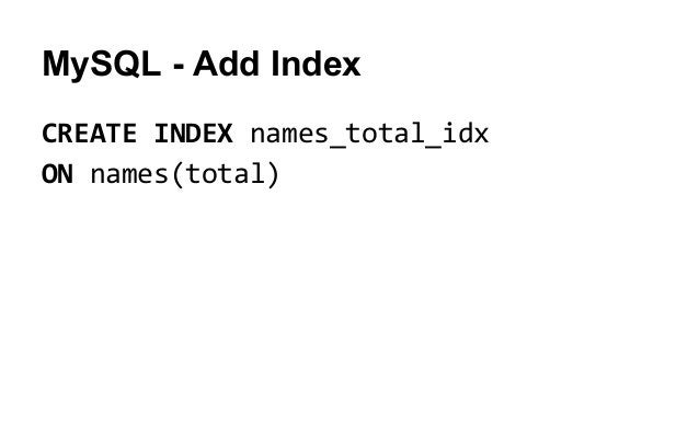 Ten Reasons Why You Should Prefer PostgreSQL to MySQL | PPT