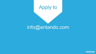 10 reasons to work at entando | PPT