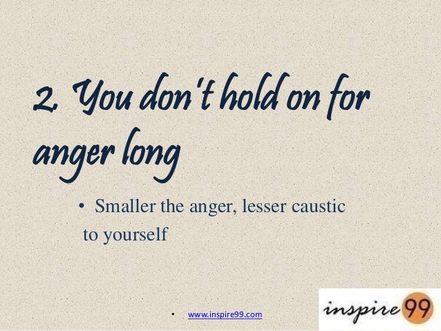 10 reasons to write an angry letter