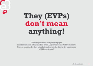 10 reasons why it's time to re think the EVP | PPT