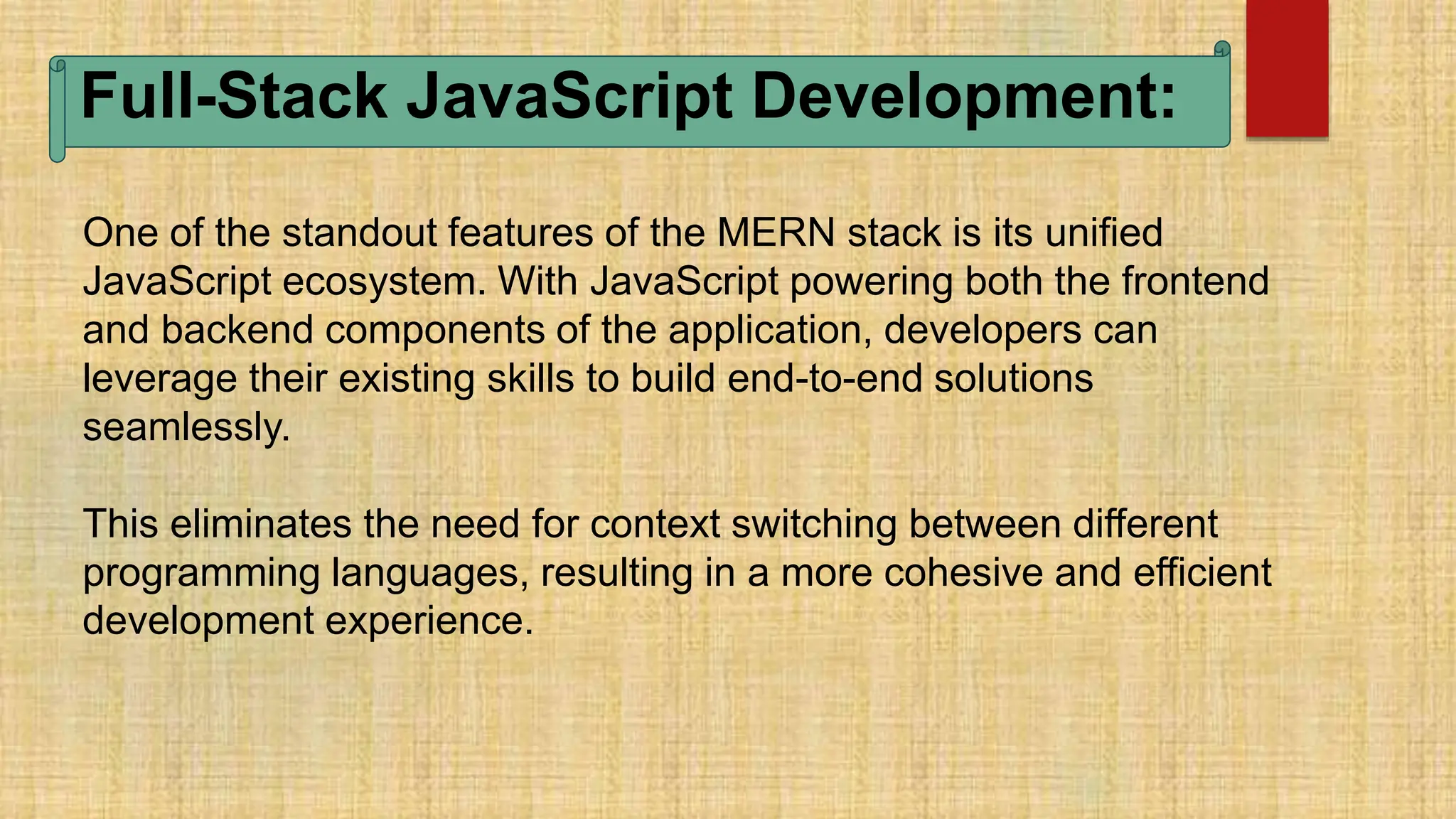 10 Reasons Why MERN Stack Development is the Perfect Choice for Your Next Project.pptx | Web ...
