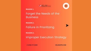 10 Reasons Why Software Development Projects Fail | PPTX