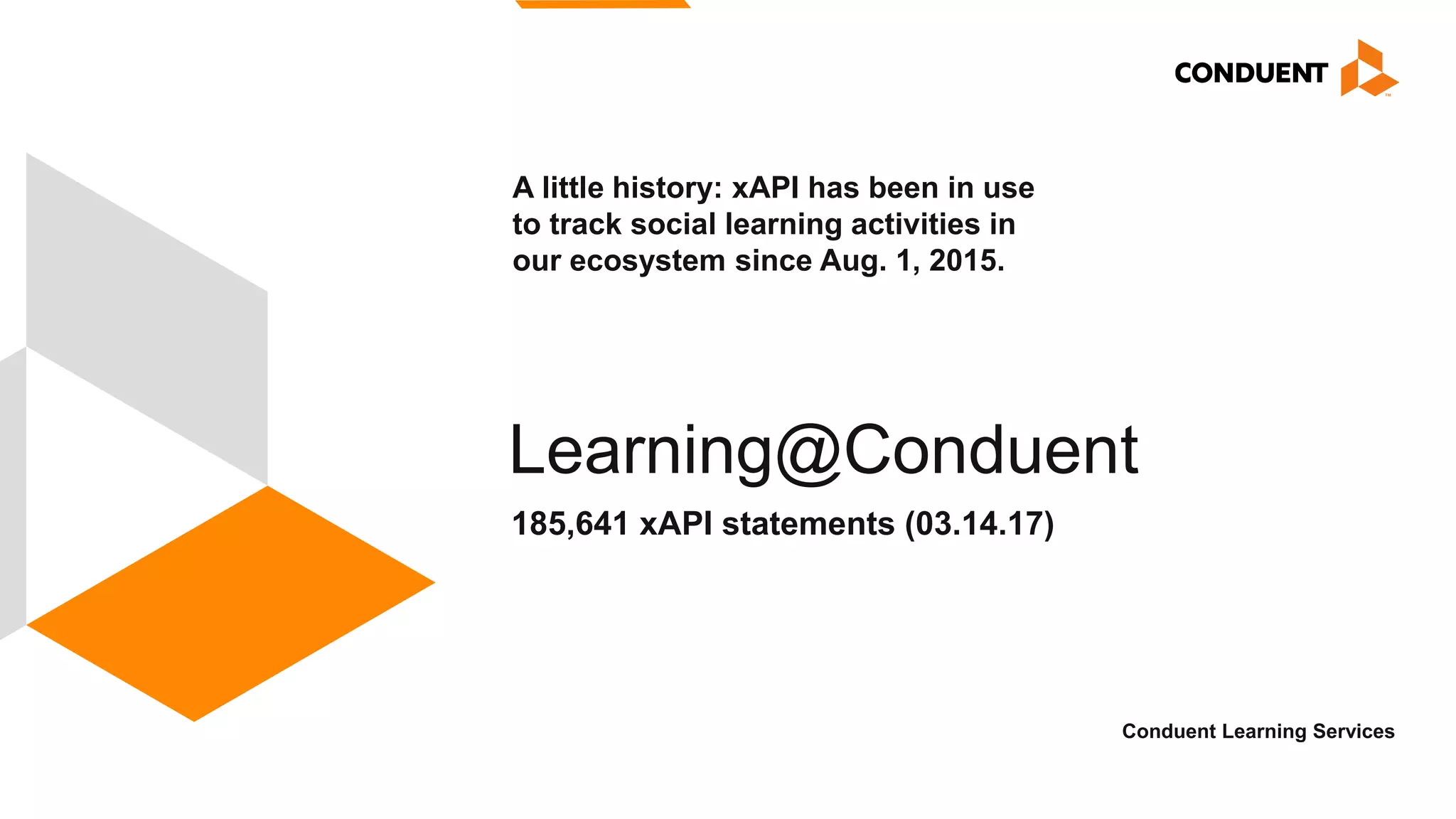 10 Reasons Why: xAPI | PPTX | Education industry | Industries