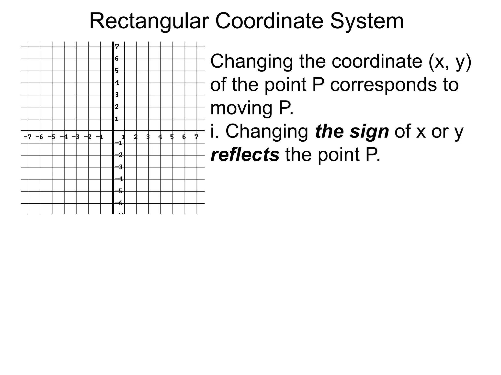 10 Rectangular Coordinate System X Ppt 0209