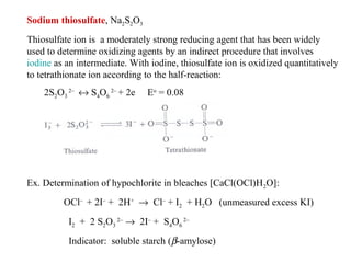 10redox jntu pharmacy | PPT