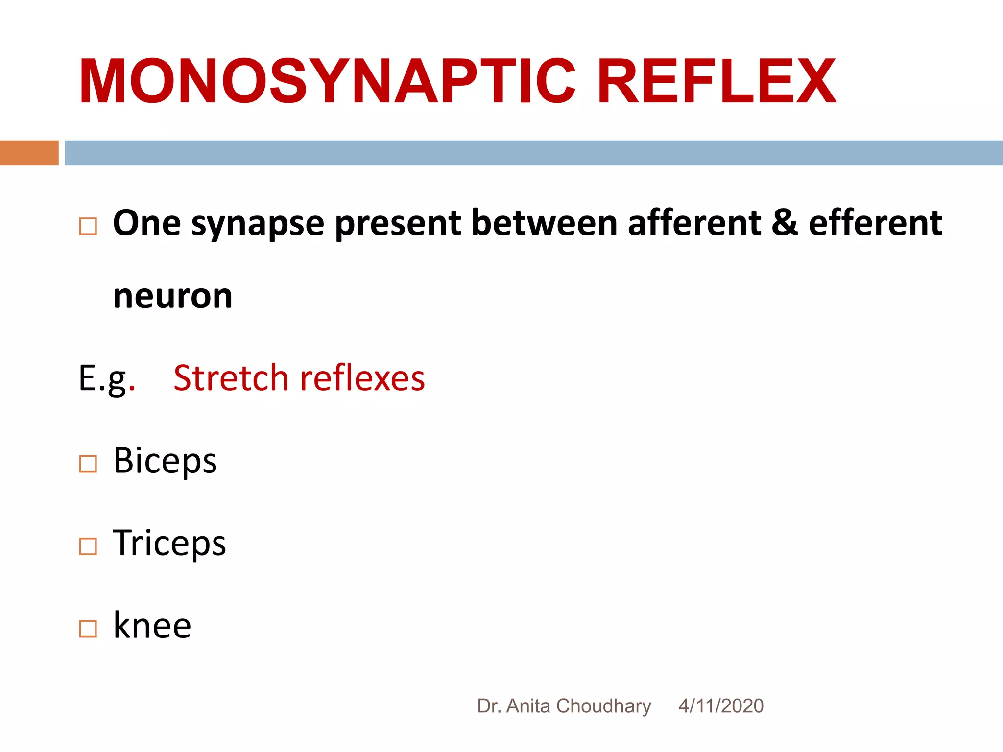 REFLEX ( Physiology) | PPTX