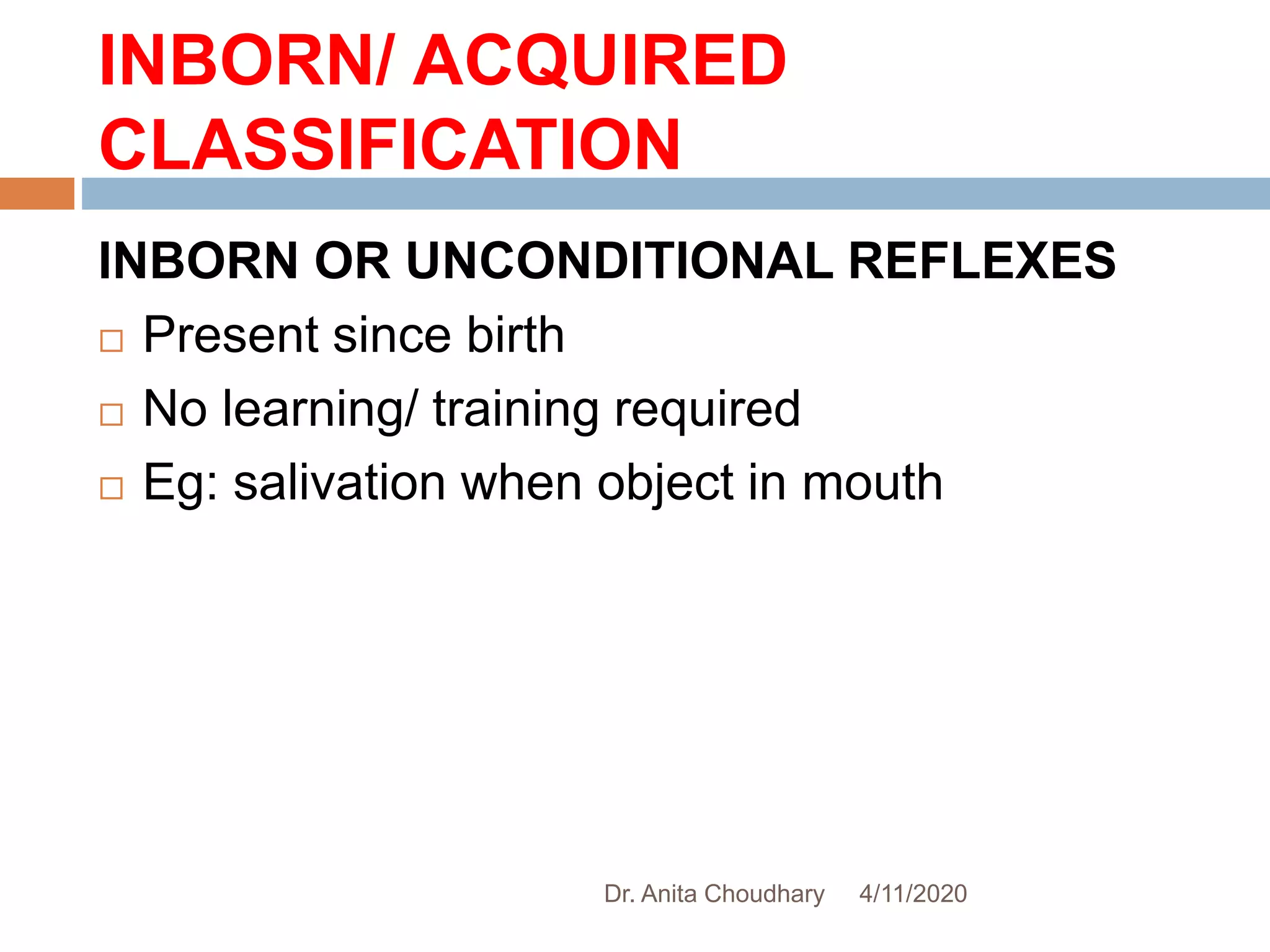 REFLEX ( Physiology) | PPTX