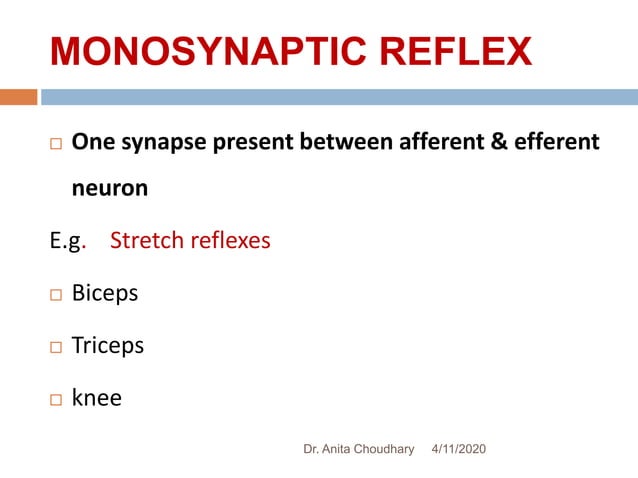 REFLEX ( Physiology) | PPTX