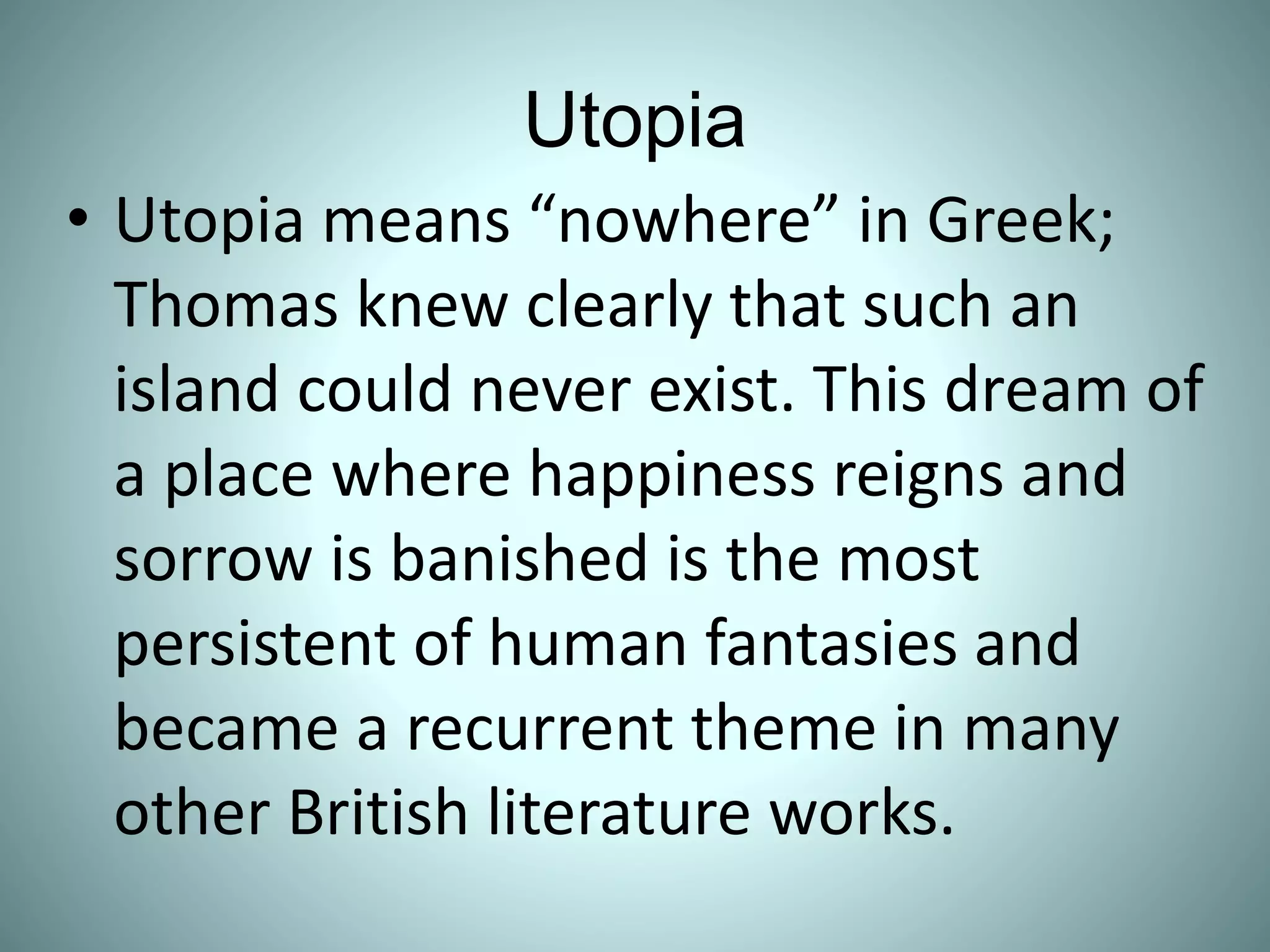 Renaissance Period Literature | PPTX