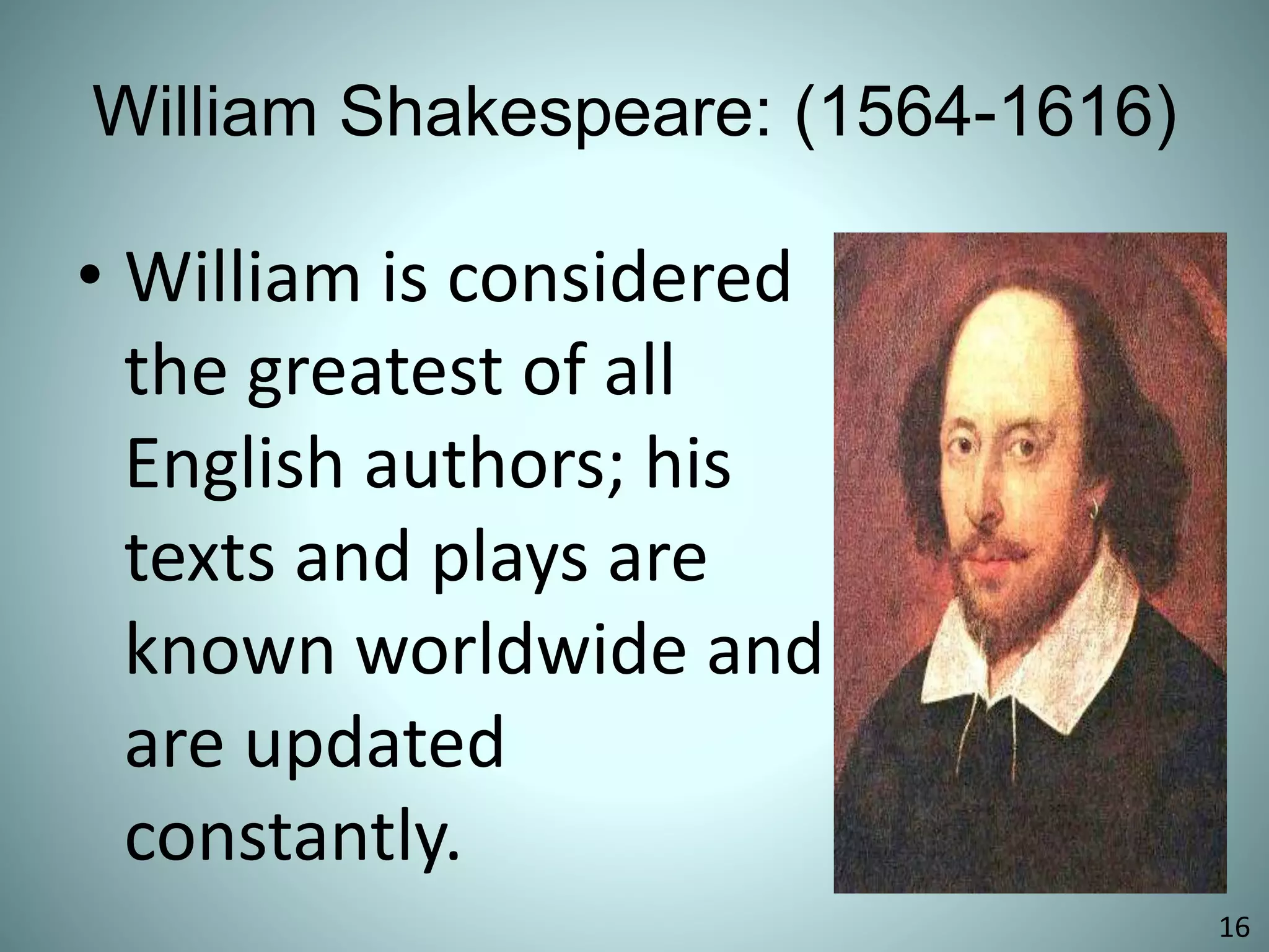 Renaissance Period Literature | PPTX