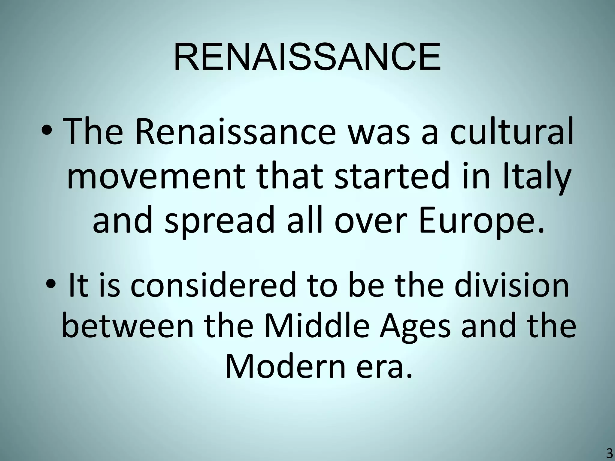 Renaissance Period Literature | PPTX