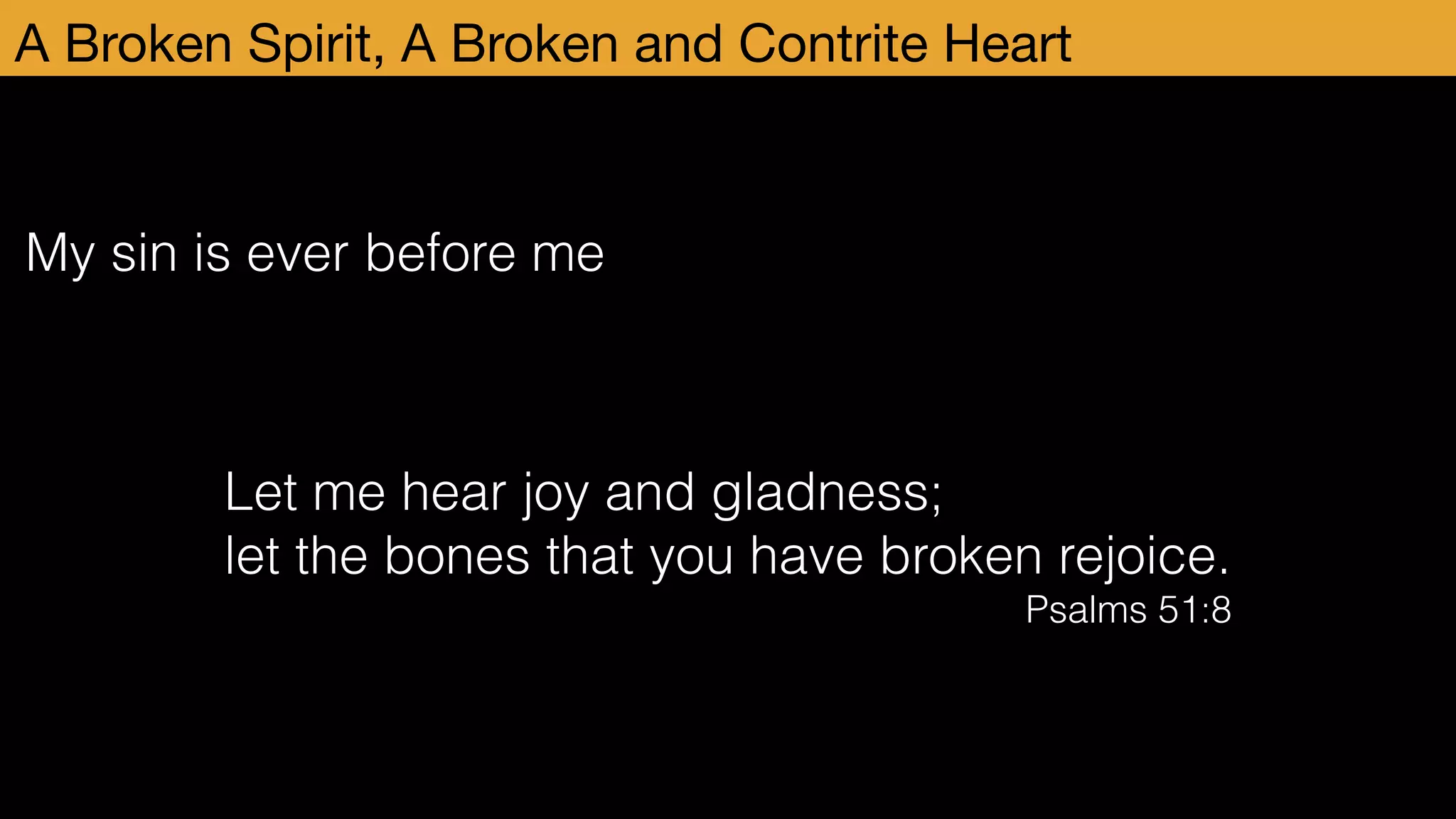 A Broken and Contrite Heart | PDF