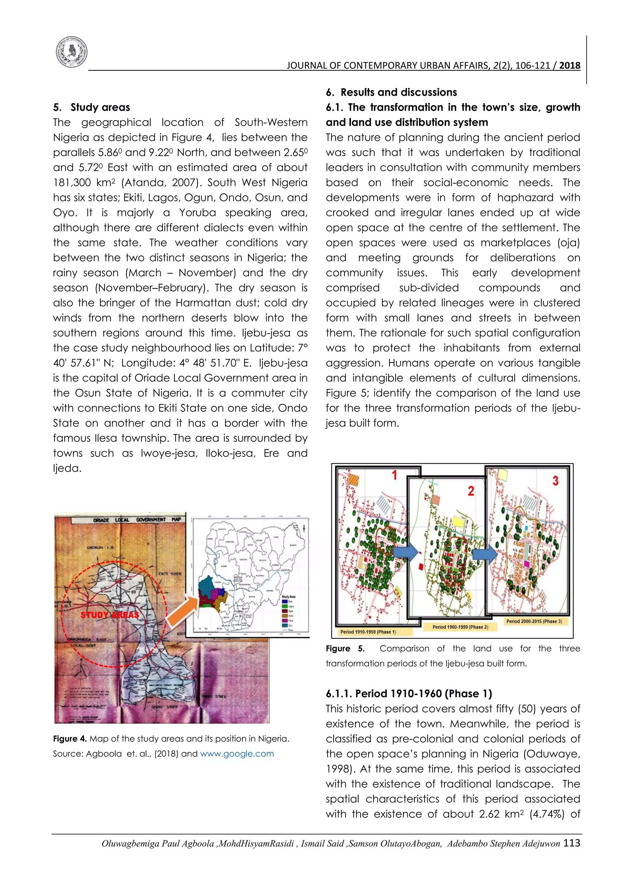 Morphological and GIS-based land use Analysis: A Critical Exploration of a Rural Neighborhood ...