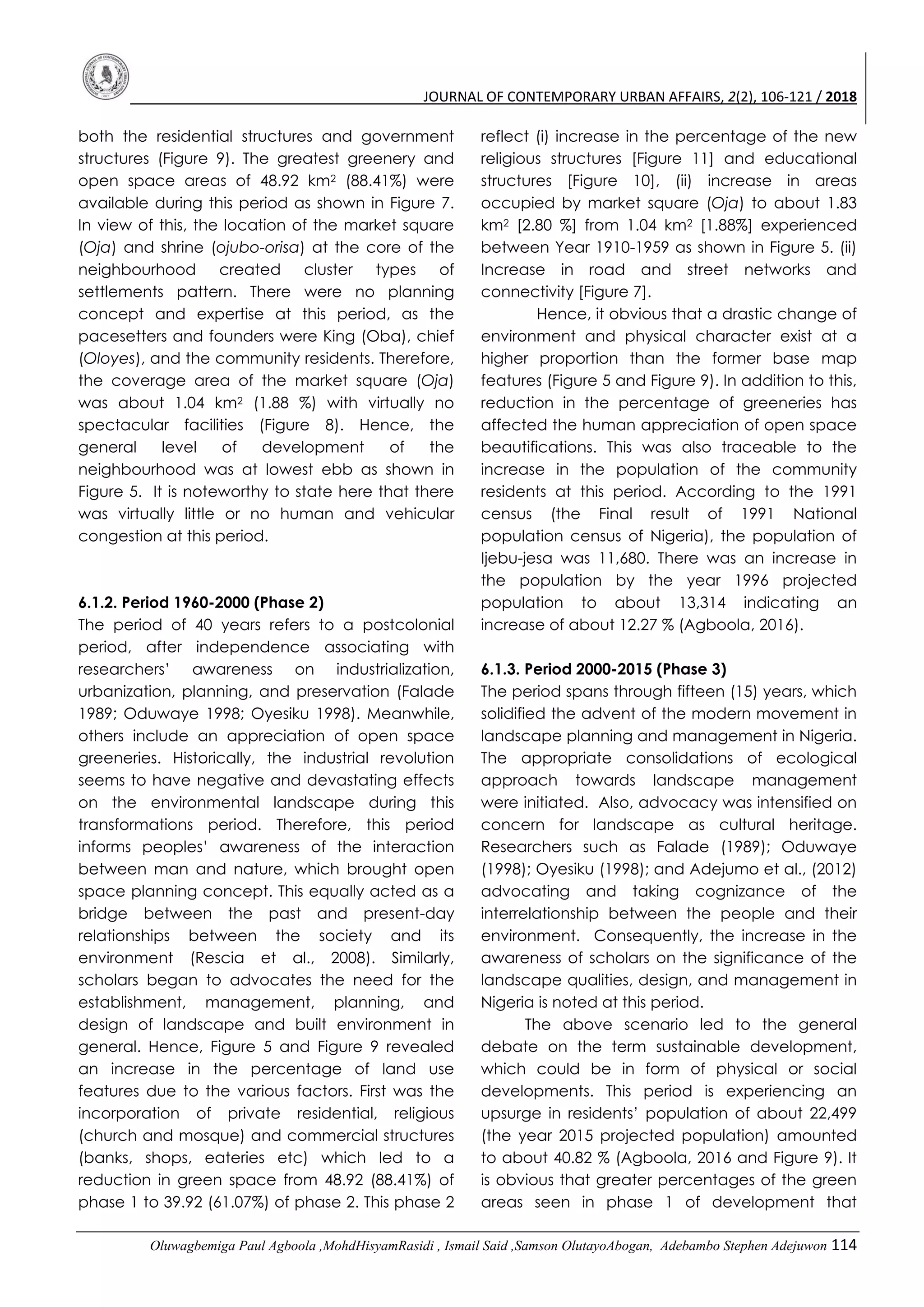 Morphological and GIS-based land use Analysis: A Critical Exploration of a Rural Neighborhood ...