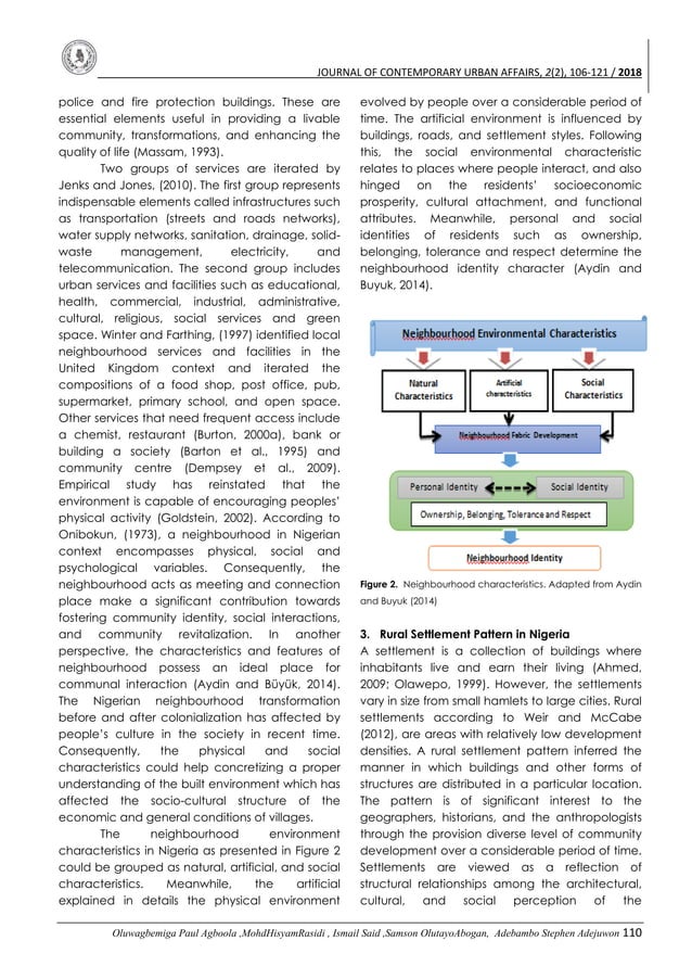 Morphological and GIS-based land use Analysis: A Critical Exploration of a Rural Neighborhood ...