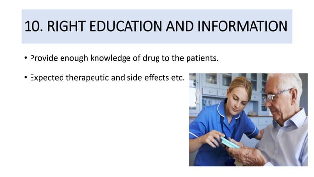 10 right of drug administration | PPTX